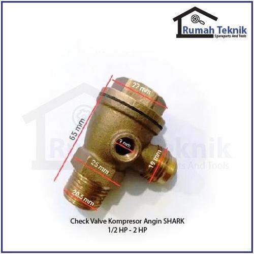 Jual Check Valve Kompresor Angin 1/2 HP - 2 HP - Kota Tangerang Selatan ...