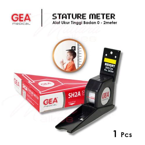 Jual meteran alat pengukur tinggi badan stature meter untuk anak dan ...