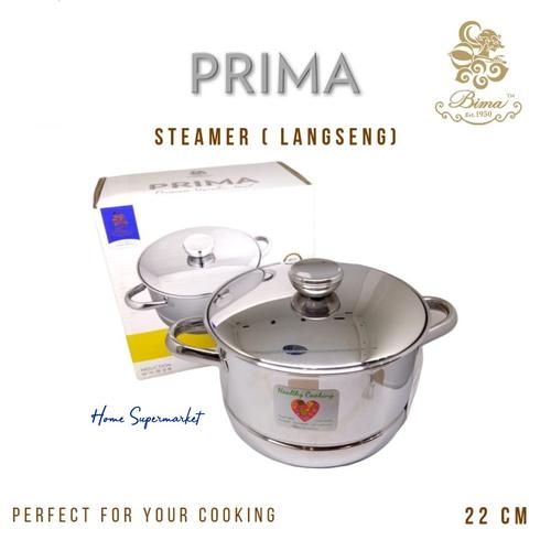 Jual Langseng Highpot Steamer Bima Prima 22 Cm B2007022ST - Jakarta ...