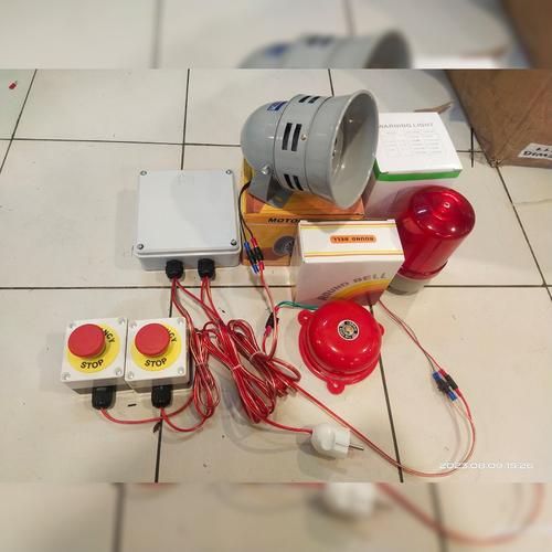 Promo Sirine Peresmian Fire Alarm & Bell Istirahat(2 Arah ) Sets Siap ...