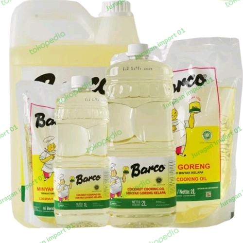 Jual barco minyak goreng kelapa / coconut cooking oil - 1L botol ...