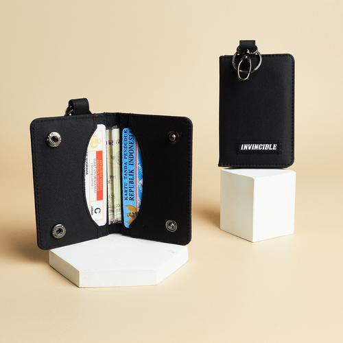 Jual dompet stnk mobil motor lipat dua hitam waterproof - HITAM POLOS ...