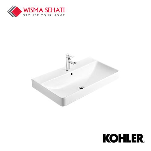 Promo KOHLER Forefront Wastafel Vanity w/ Overflow K-2749T-1-0 Cicil 0% ...