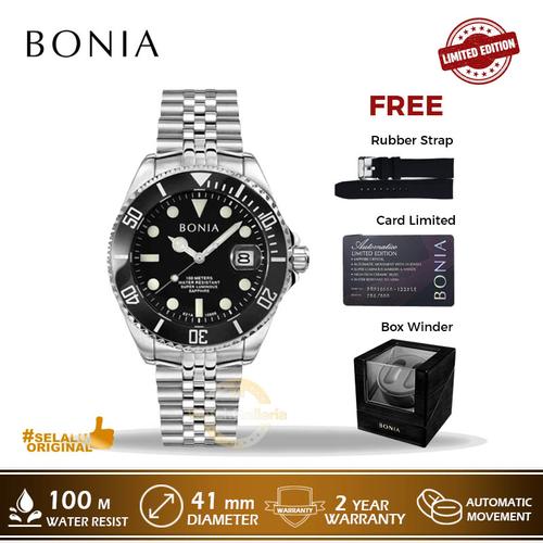 Promo Jam Tangan Pria Bonia BNB10666-1332LE Box Set Limited Edition ...