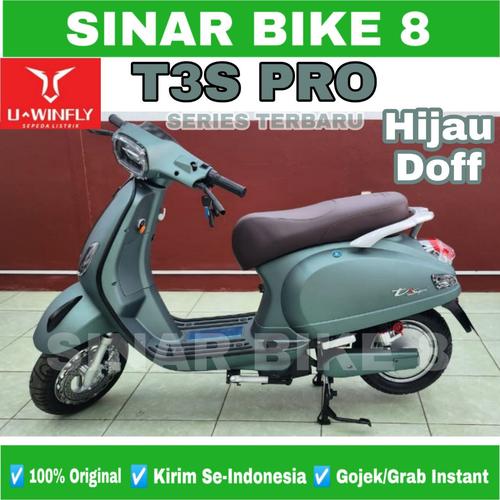 Jual Sepeda Motor Listrik UWINFLY T3S PRO NEW 1200 Watt Electric E Bike - Kab. Tangerang ...