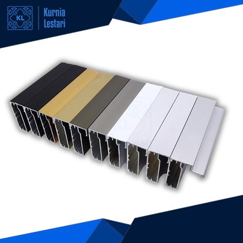 Jual Sample Warna Frame Aluminium Kitchen Set FHD HUBEN & TSM - Gold ...