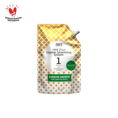 Jual Inaura One Step Express Smoothing Step 1 (Sensitive Hair) 750gr ...