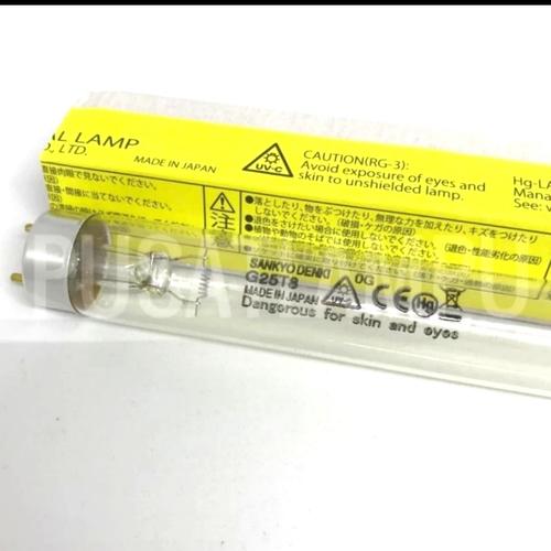 Jual lampu uvc germicidal sankyo denki G25 T8 25watt japan - Jakarta ...