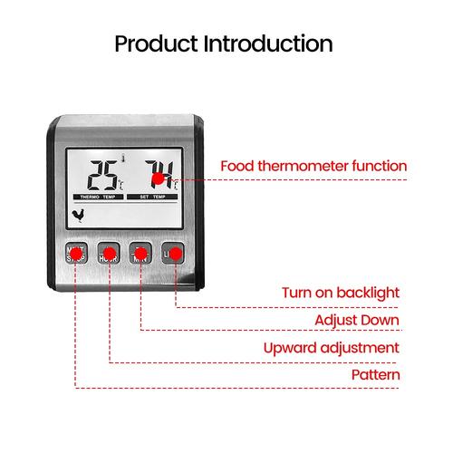 Jual Ms Diymore Thermometer Dengan Timer Instant Baca Kabel Probe ...