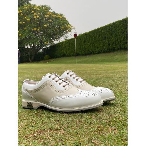 Jual Lambda Tivoli Beige White Golf Shoes - 36/US5 - Jakarta Selatan - TheGoodGood | Tokopedia