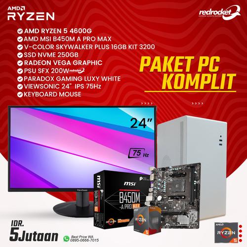 Jual pc / komputer rakitan gaming , design AMD - Kab. Sleman - Red ...