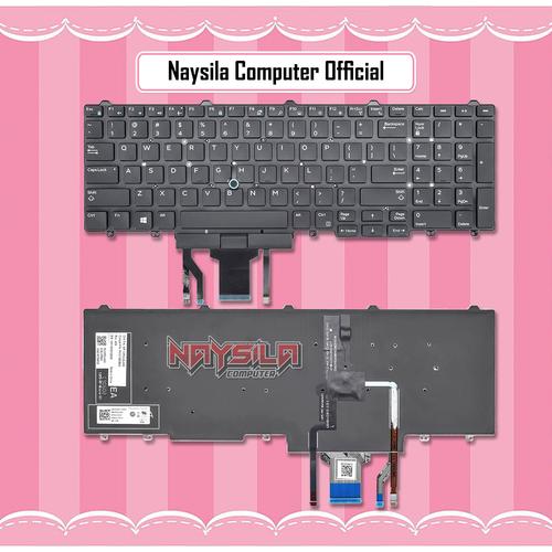Jual Keyboard Dell Latitude E5590 5550 5570 5580 P60F 5590 Backlite ...