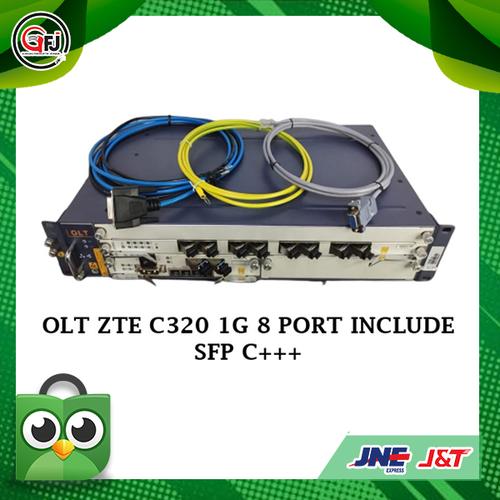 Jual OLT ZTE C320 1G 8 PORT + SFP C++ - Kab. Jember - Gudang Fiberoptik Jember | Tokopedia