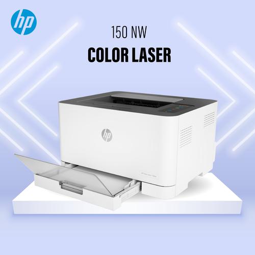Promo Printer HP Laser Color 150NW Wireless Network Ethernet LAn 150 NW ...