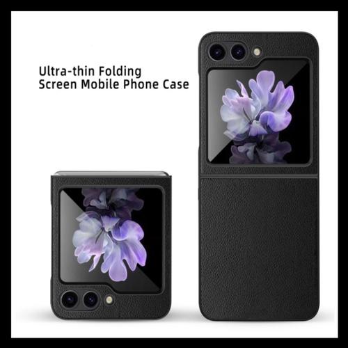 Jual Samsung Galaxy Z Flip 5 Flip5 5G Case Magic Leather Glass Cover ...