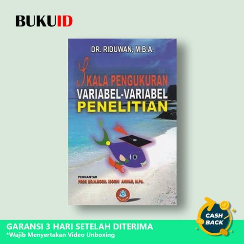 Jual Buku Skala Pengukuran Variabel-variabel Penelitian - Kota Tangerang - Buku ID | Tokopedia