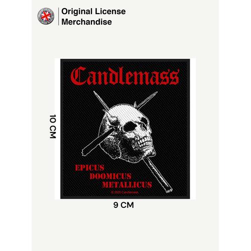 Jual Emblem Badge Patch Logo Asli CANDLEMASS Ori Epicus Doomicus ...
