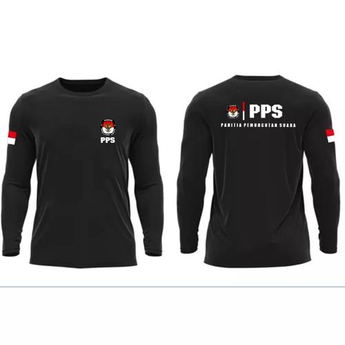 Jual jaket pria jaket cowok terbaru kaos pemilu kpps lengan panjang ...