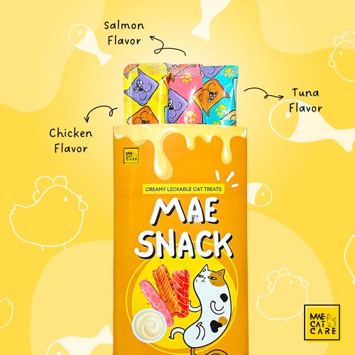 Jual Mae Snack Creamy Lickable Cat Treats (12g) - Snack Kucing - Ayam ...