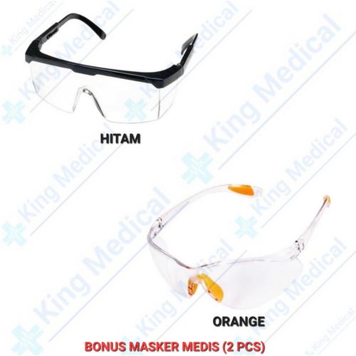 Jual Kacamata Praktikum/Lab Laboratorium SMP - SMA - Hitam - Jakarta ...
