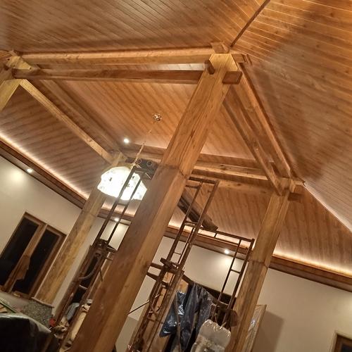 Jual pemasangan plafon pvc Rumah joglo model drop ceiling - Jakarta ...