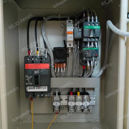 Jual pompa submersible 3 phase 15kw - mccb ezc 3p 50a - overload LRD35 ...