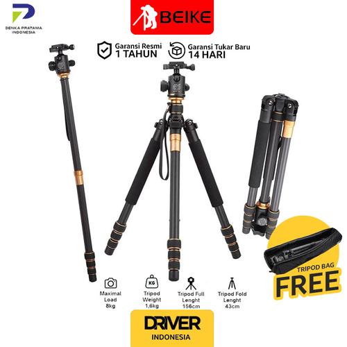 Promo Beike 999c Tripod Monopod Kamera Carbon Fiber Cicil 0 3x