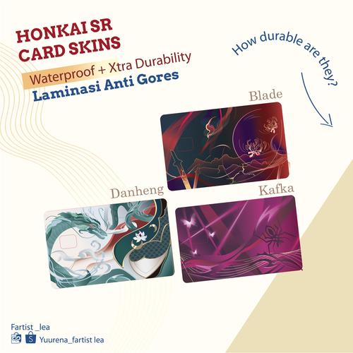Jual Honkai Star Rail Card Skin - Skin Kartu / Garskin Kartu ATM Emoney ...