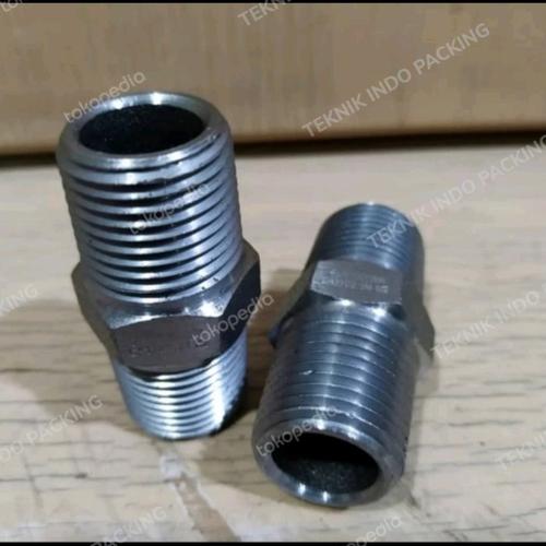 Jual Double nepel reducer besi class 3000 2 x 1/2" - Jakarta Barat ...