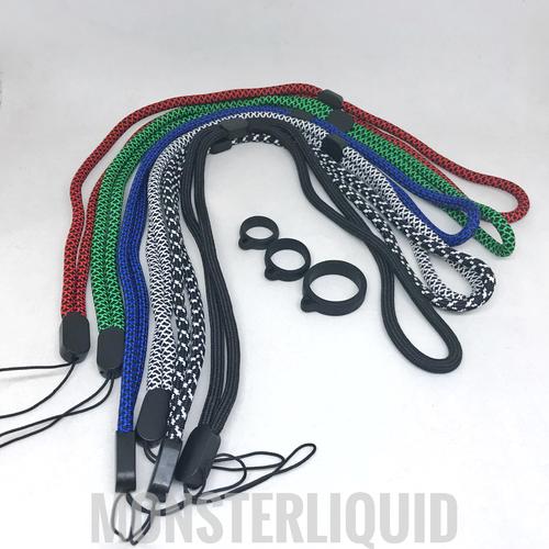 Jual BRAIDED LANYARD POD / PODS FREE KARET O RING BY KOMODO - Hitam ...