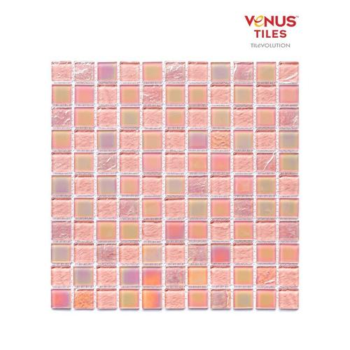 Jual Mosaik / Keramik Dinding Cafe Type Neo Rainbow Peach Blush - Venus ...