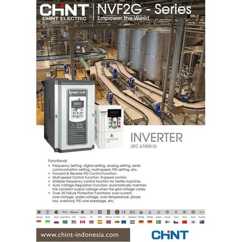 Jual Chint Frequency Drive Inverter Vfd Nvf2G-30/Ts4 Constant Torque 30 ...