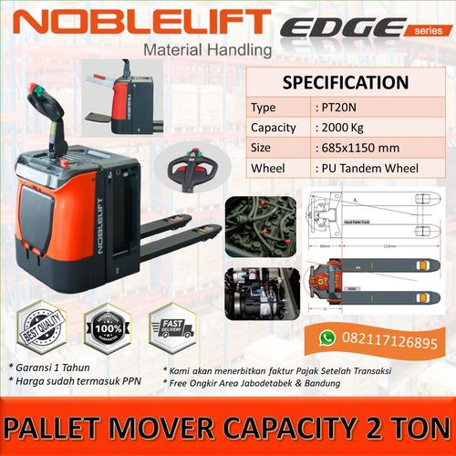 Jual Hand Pallet mover electric 2 ton Bandung - Kab. Bandung - handlift ...