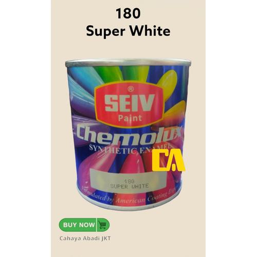 Jual Cat Minyak Kayu Besi SEIV 180 Super White 200ml - Jakarta Pusat ...
