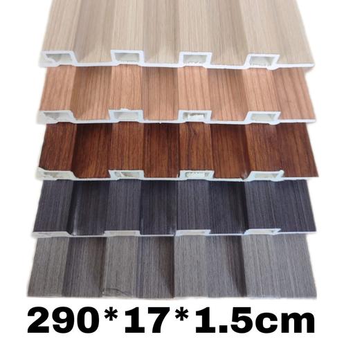 Jual WPC WOOD PANEL WALL PANEL DINDING 3M - 2012-15, sample 10cm ...