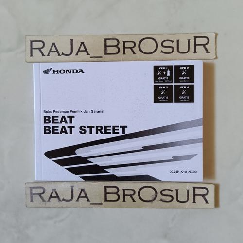 Jual Buku pedoman pemilik dan garansi Honda Beat Beat Street K1A 2022 ...