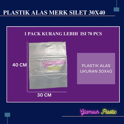 Jual Plastik ALAS MERK INTAN Ukuran 30X40/PLASTIK LEMBARAN/PLASTIK ALAS ...