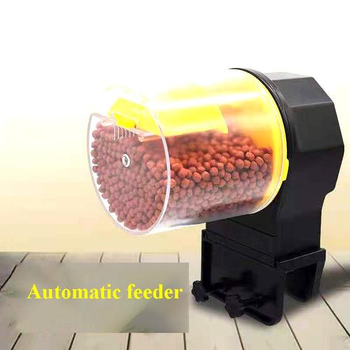 Jual Dispenser makan tangki ikan akuarium, otomatis 12 jam/24 jam waktu ...