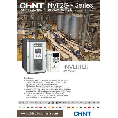 Jual Chint Frequency Drive Inverter Vfd Nvf2-1.5/Ts4 Constant Torque 1.5 Kw - Jakarta Selatan ...