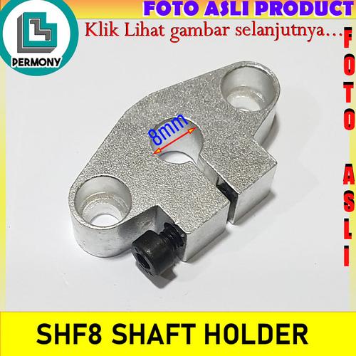Jual SHF8 shaft holder horizontal linear bracket rail shf 8 shf-8 ...