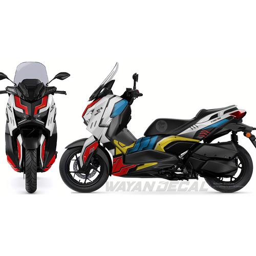 Jual DECAL YAMAHA NEW XMAX GUNDAM - Kab. Bantul - wayan decal | Tokopedia