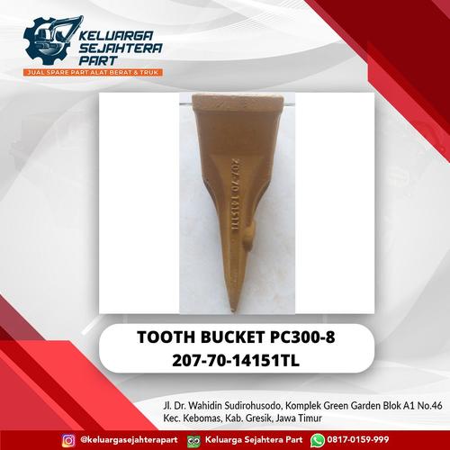 Jual Kuku bucket tiger tooth 207-70-14151TL komatsu pc300-8 - Kab ...
