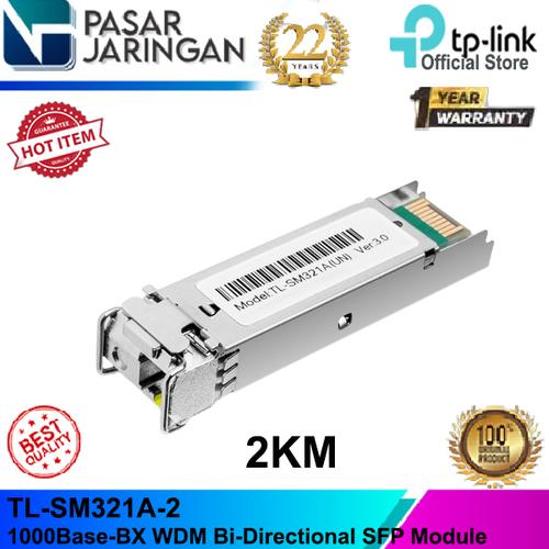 Jual TPLINK TL-SM321A-2 Gigabit Single-Mode WDM Bi-Directional SFP 2KM ...
