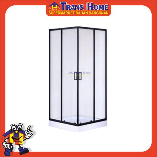Jual Shower Screen + Tray Ic-9024 Black Kotak dan Oval (ICEPOL) - Oval ...