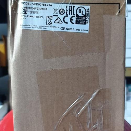 Jual Promo|New|Terbaru Delta Inverter Vfd007El21A 220Vac 1Hp 0.75Kw ...