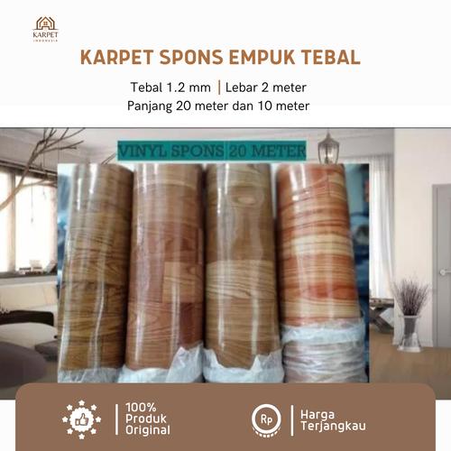 Jual Karpet Lantai 2 meter X 20 Meter x 1 mm tebal dan waterproof ...