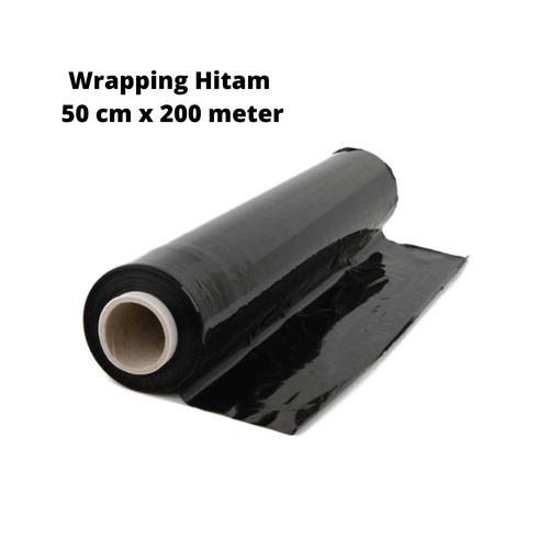 Jual Plastik Wrapping Hitam 50 cm x 200 meter - Kota Tangerang ...