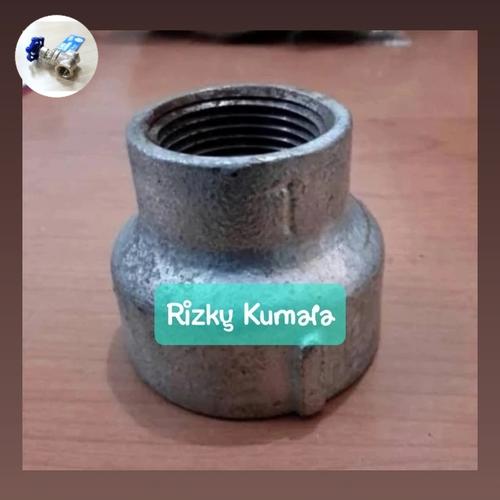 Jual Reducer Drat Dalam Galvanis 2" x 1" Inch / Vlok Sok Galvanis ...