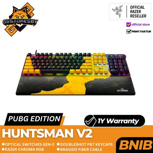 Promo RAZER HUNTSMAN V2 - PUBG EDITION MECHANICAL Gaming Keyboard Cicil ...