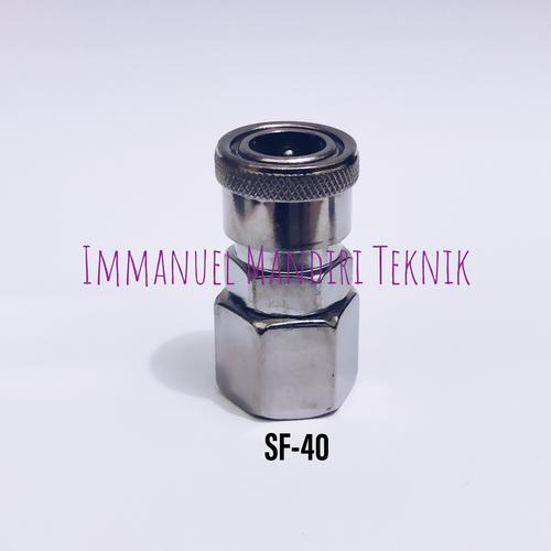Jual Quick coupler SF40 / Compressor connector drat dalam 1/2 SF-40 ...